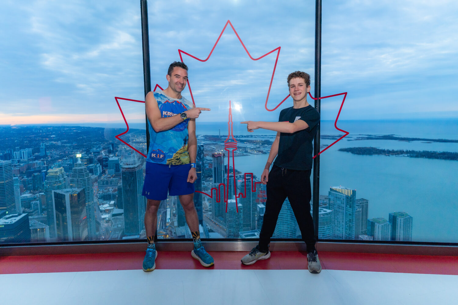 A red, white and wild CN Tower Climb for Nature for the history books ...